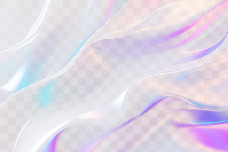 Iridescent flowing abstract png overlay | Free PNG - rawpixel