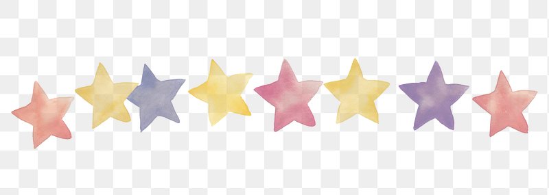 Stars Divider PNG Images | Free Photos, PNG Stickers, Wallpapers ...