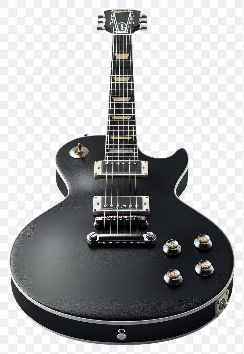 PNG Guitar guitar black | Free PNG - rawpixel