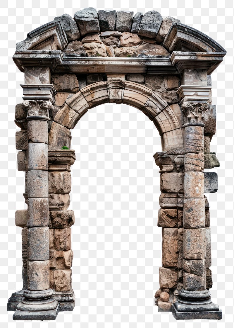 PNG Ancient stone archway structure | Free PNG - rawpixel
