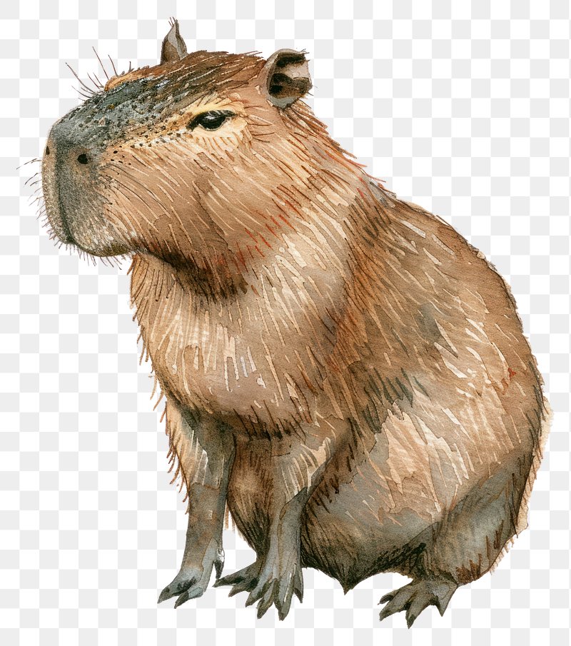 Capybara PNG Images | Free Photos, PNG Stickers, Wallpapers ...