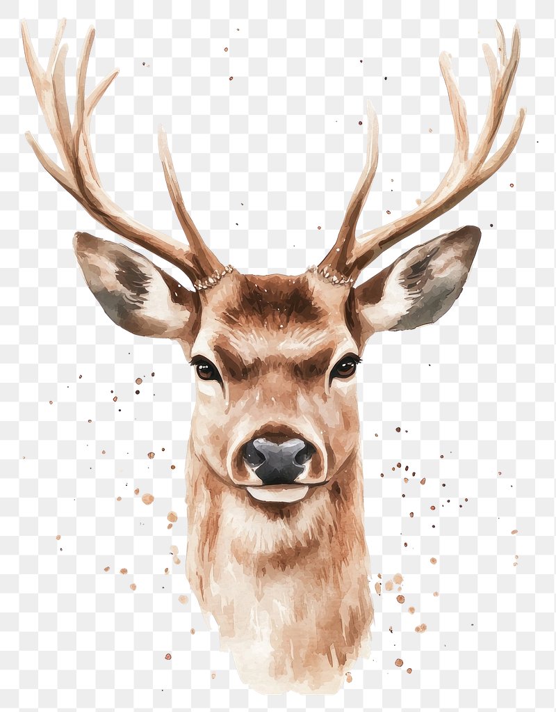 Reindeer Head Png