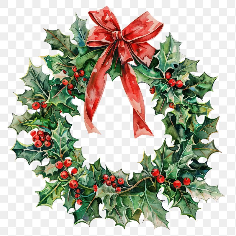PNG Mistletoe illustration watercolor christmas | Premium PNG - rawpixel