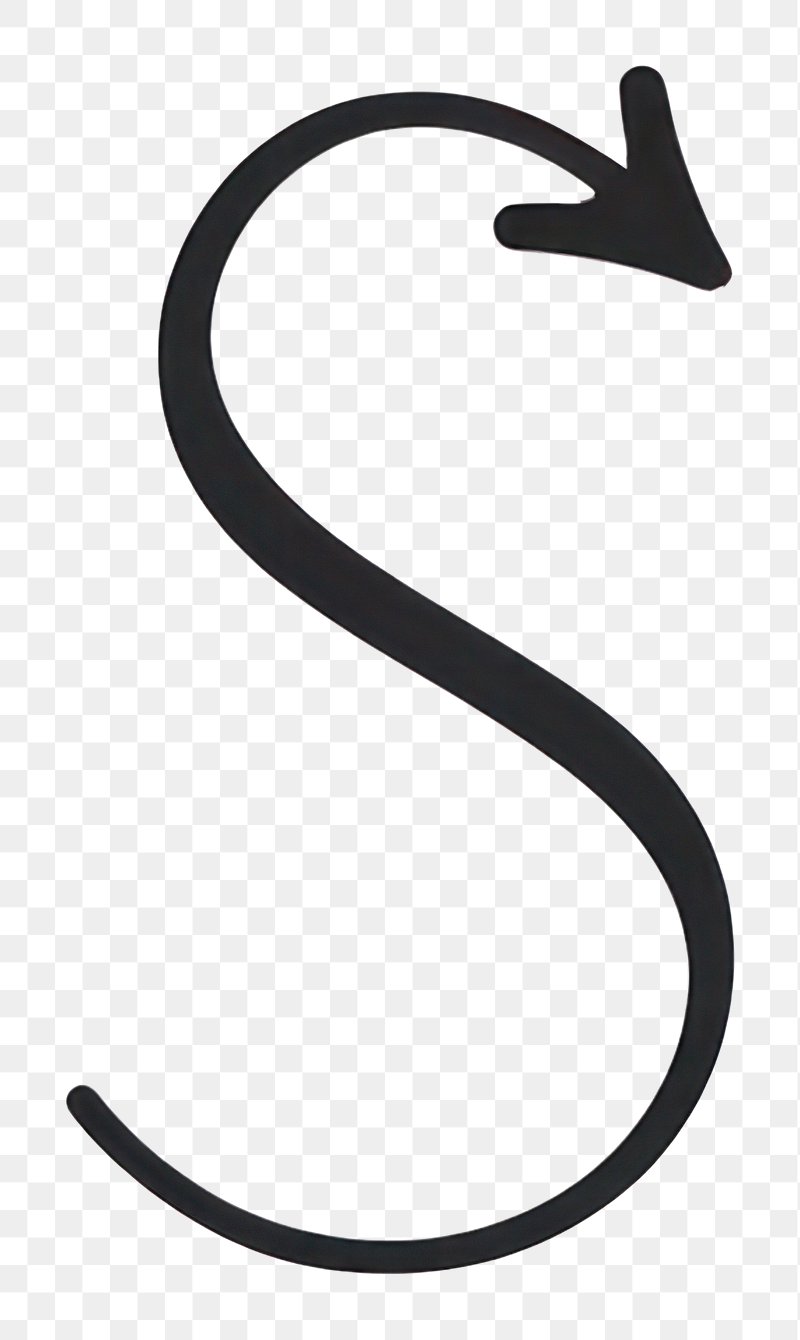 Black S Letter PNG Images | Free Photos, PNG Stickers, Wallpapers ...