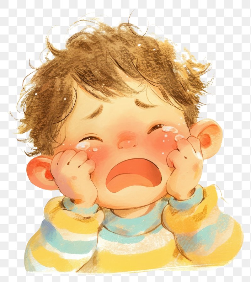 Crying Baby Cartoon Images | Free Photos, PNG Stickers, Wallpapers ...