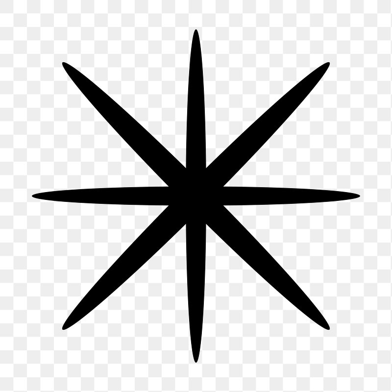 PNG Simple black star shape | Free PNG - rawpixel