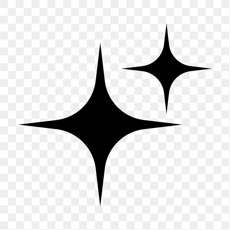 PNG Sparkle star, transparent background | Free PNG - rawpixel