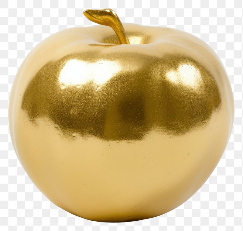 Golden Apple Transparent PNG Images | Free Photos, PNG Stickers ...