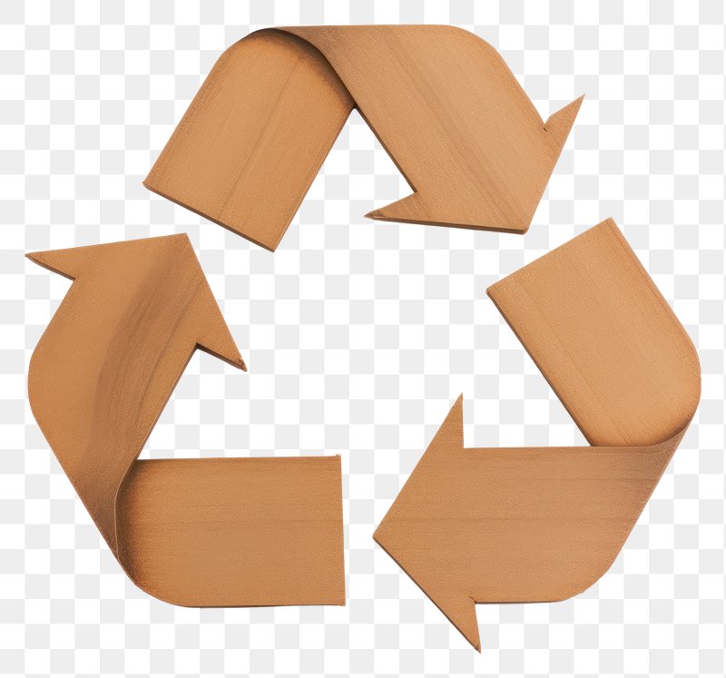 2d recycle symbol paper cardboard | Free Photo - rawpixel