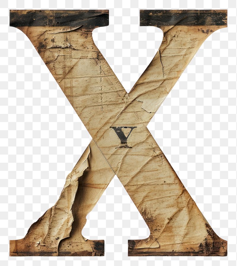 X Paper Letter PNG Images | Free Photos, PNG Stickers, Wallpapers ...