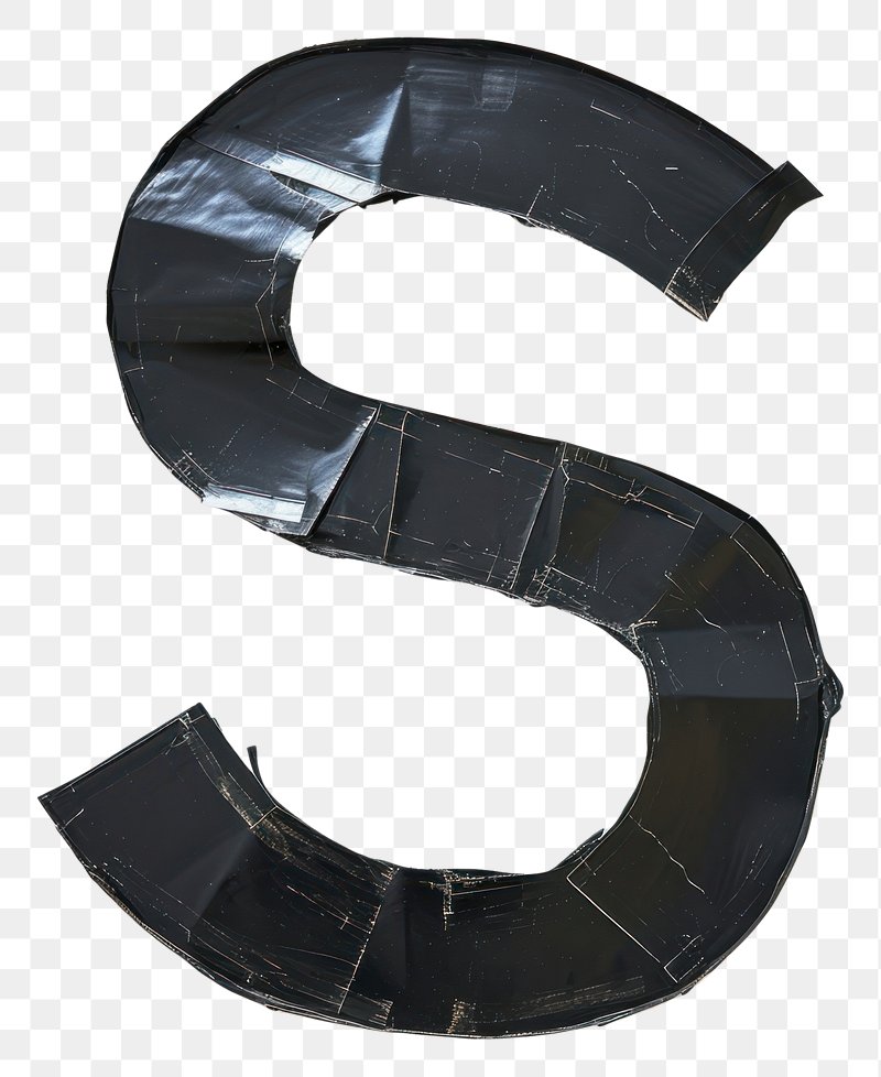 Black S Letter PNG Images | Free Photos, PNG Stickers, Wallpapers ...