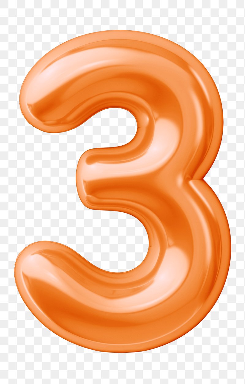Orange Numbers PNG Images | Free Photos, PNG Stickers, Wallpapers ...