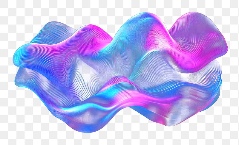 PNG Abstract blue wave overlay | Premium PNG - rawpixel