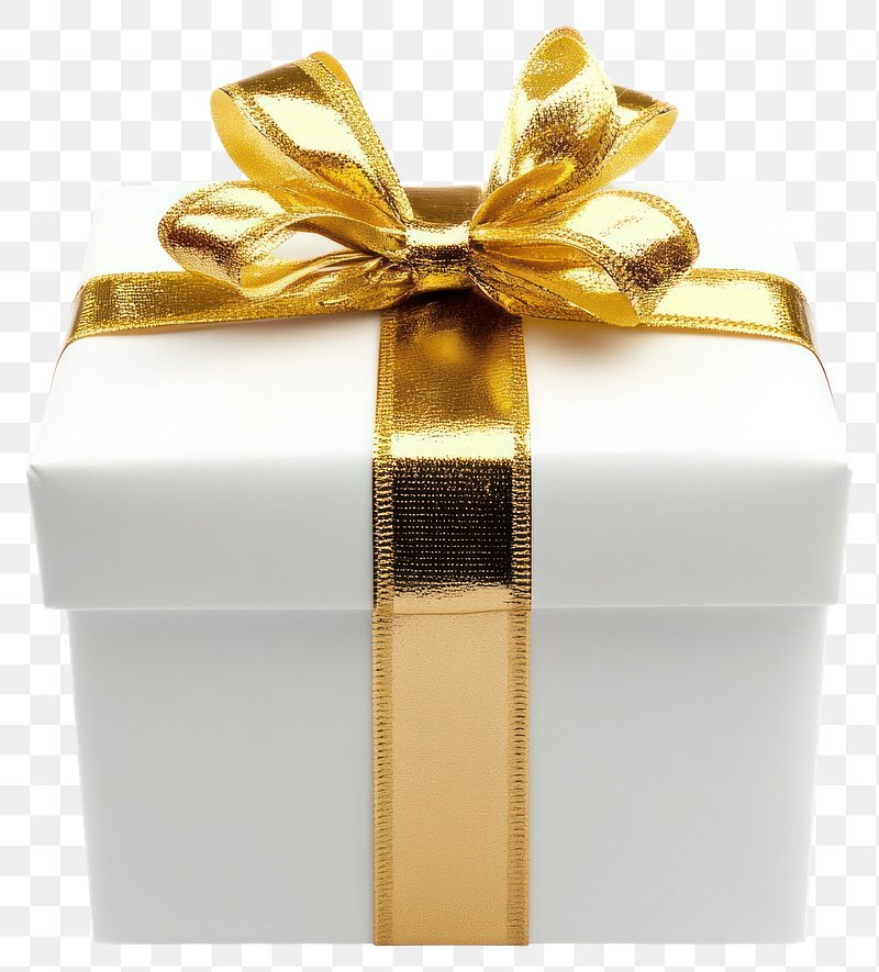 White gift box ribbon celebration | Free Photo - rawpixel