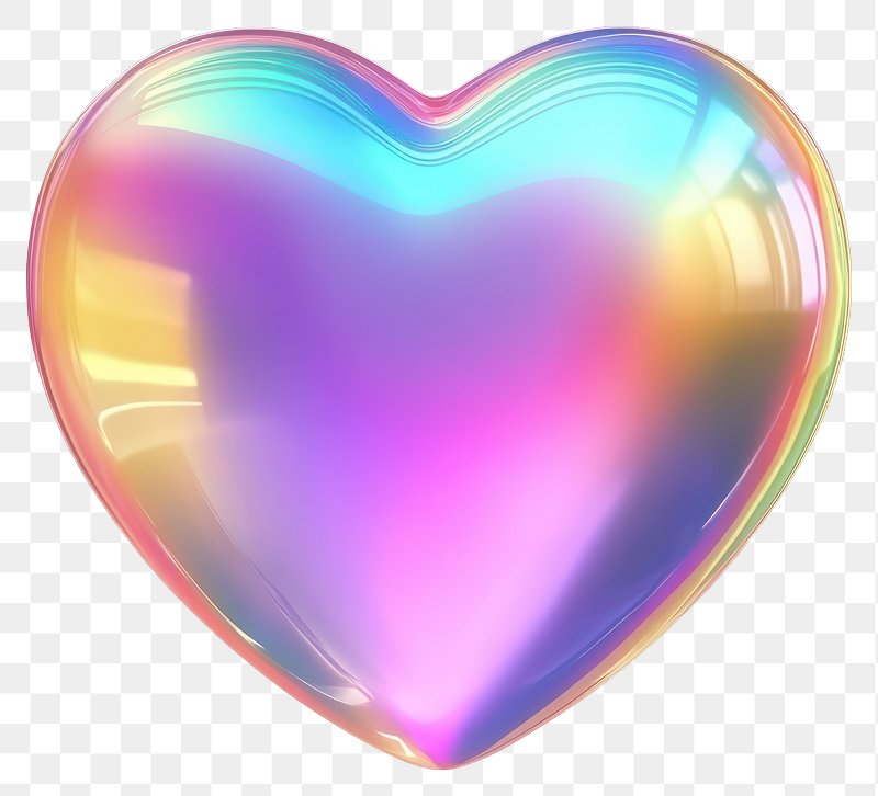 PNG Glass heart icon transparent | Free PNG - rawpixel