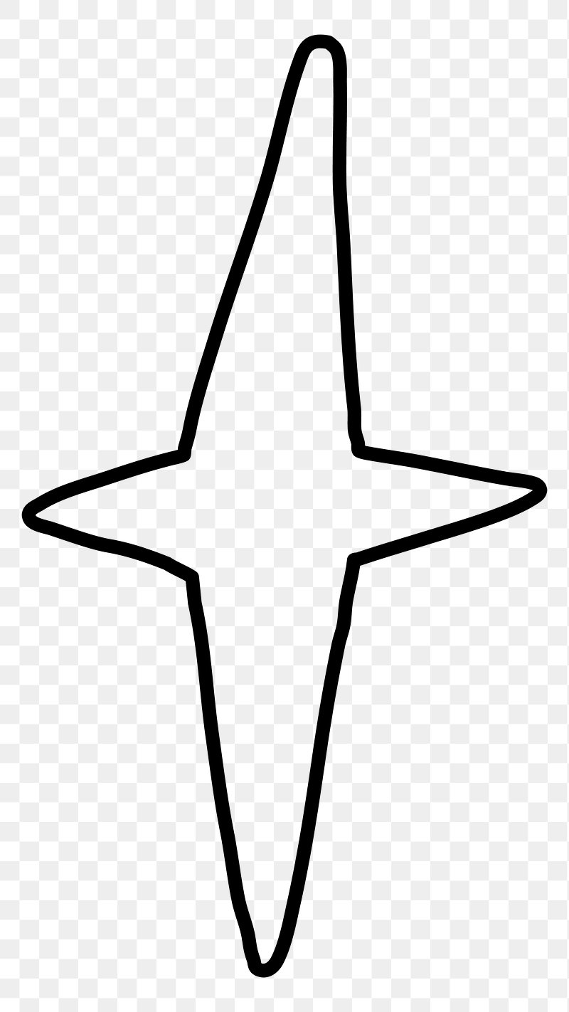 PNG Hand-drawn starburst line art, | Free PNG - rawpixel