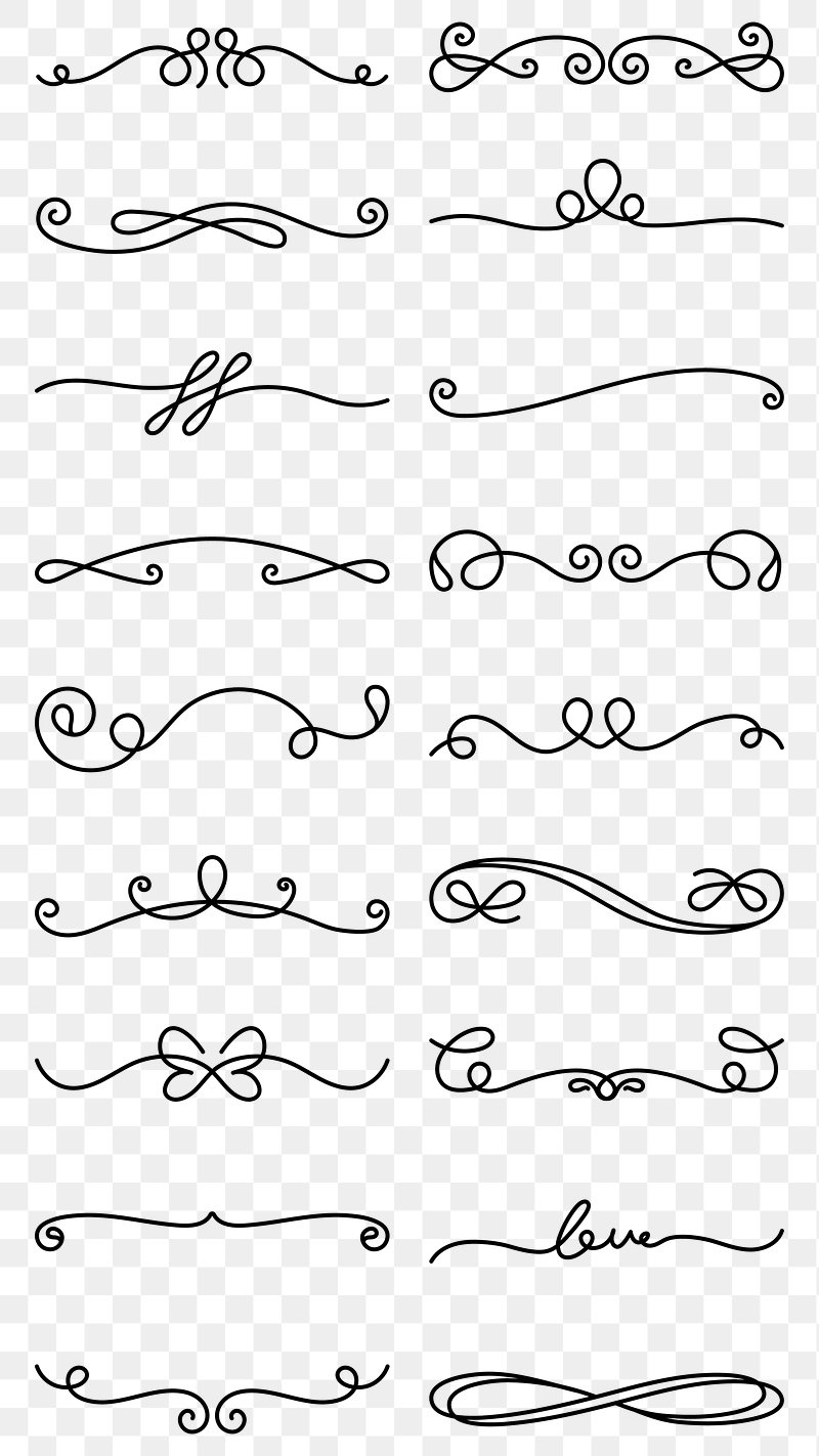 PNG Elegant decorative line art | Premium PNG - rawpixel