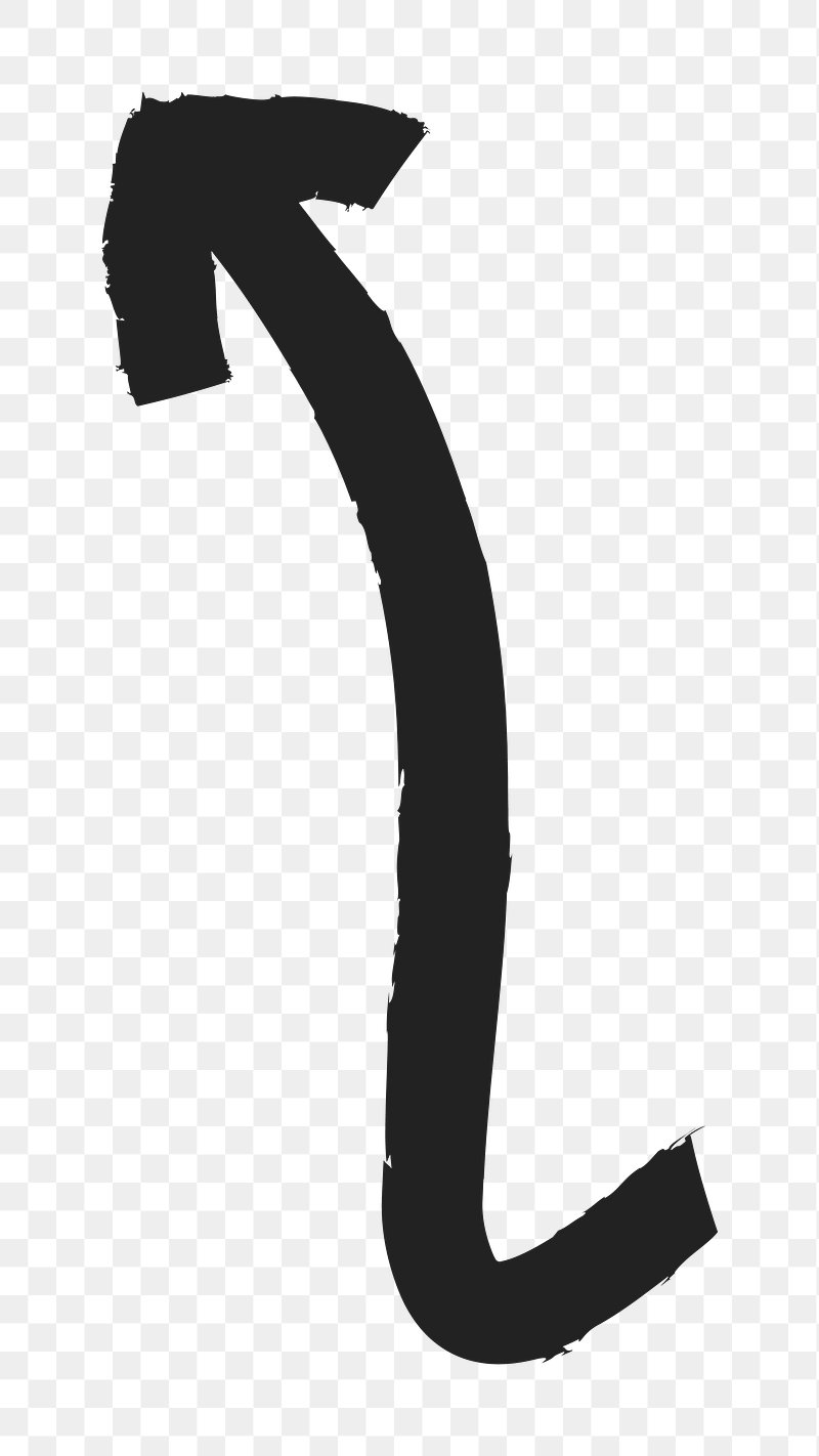 PNG Curved black arrow illustration | Free PNG - rawpixel