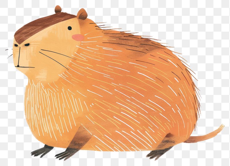 Transparent Capybara Images | Free Photos, PNG Stickers, Wallpapers ...