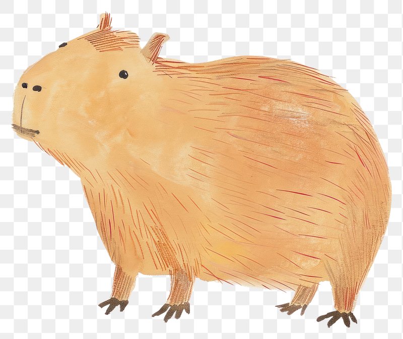 Capybara PNG Images | Free Photos, PNG Stickers, Wallpapers ...
