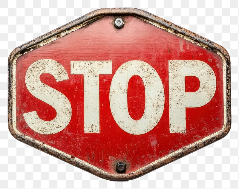 Stop Sign Transparent Background