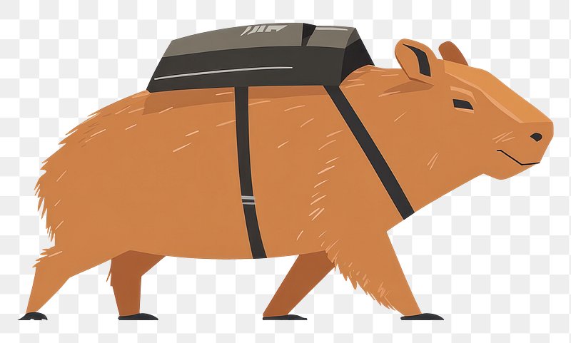 Capybara PNG Images | Free Photos, PNG Stickers, Wallpapers ...
