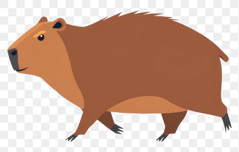 Capybara PNG Images | Free Photos, PNG Stickers, Wallpapers ...