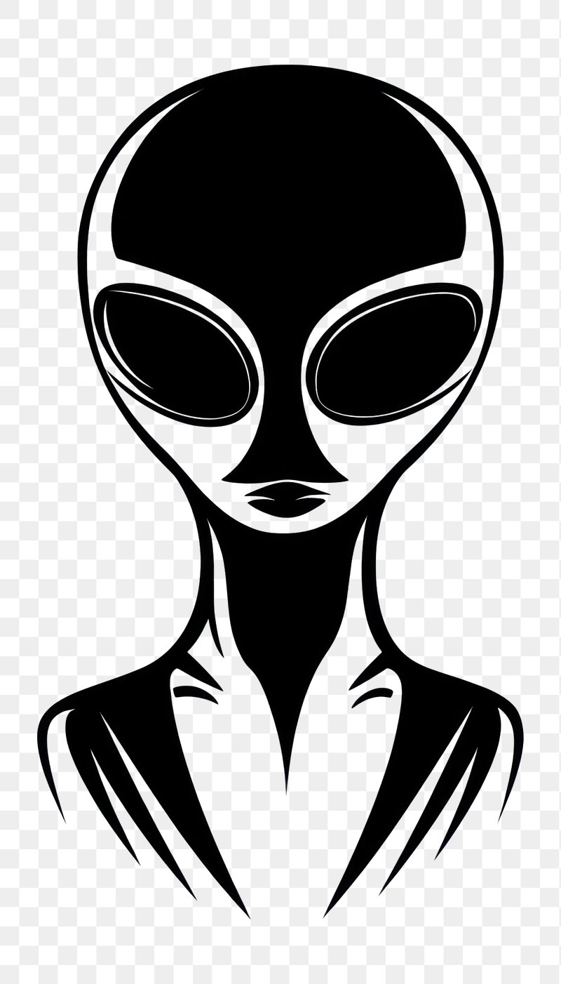 PNG Simple full body alien | Free PNG - rawpixel