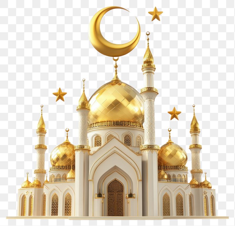 Gold Mosque PNG Images | Free Photos, PNG Stickers, Wallpapers ...