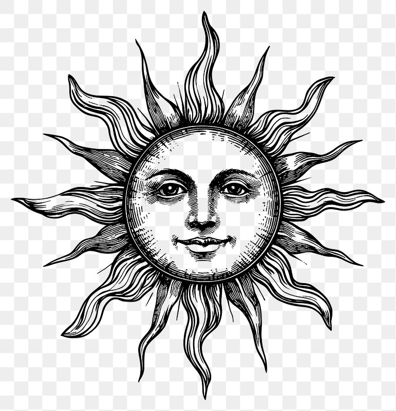Sun Drawing PNG Transparent Images | Free Photos, PNG Stickers ...