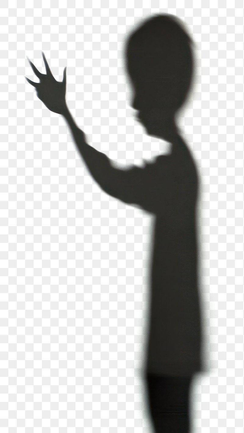 PNG Shadow kid silhouette mysterious | Free PNG - rawpixel
