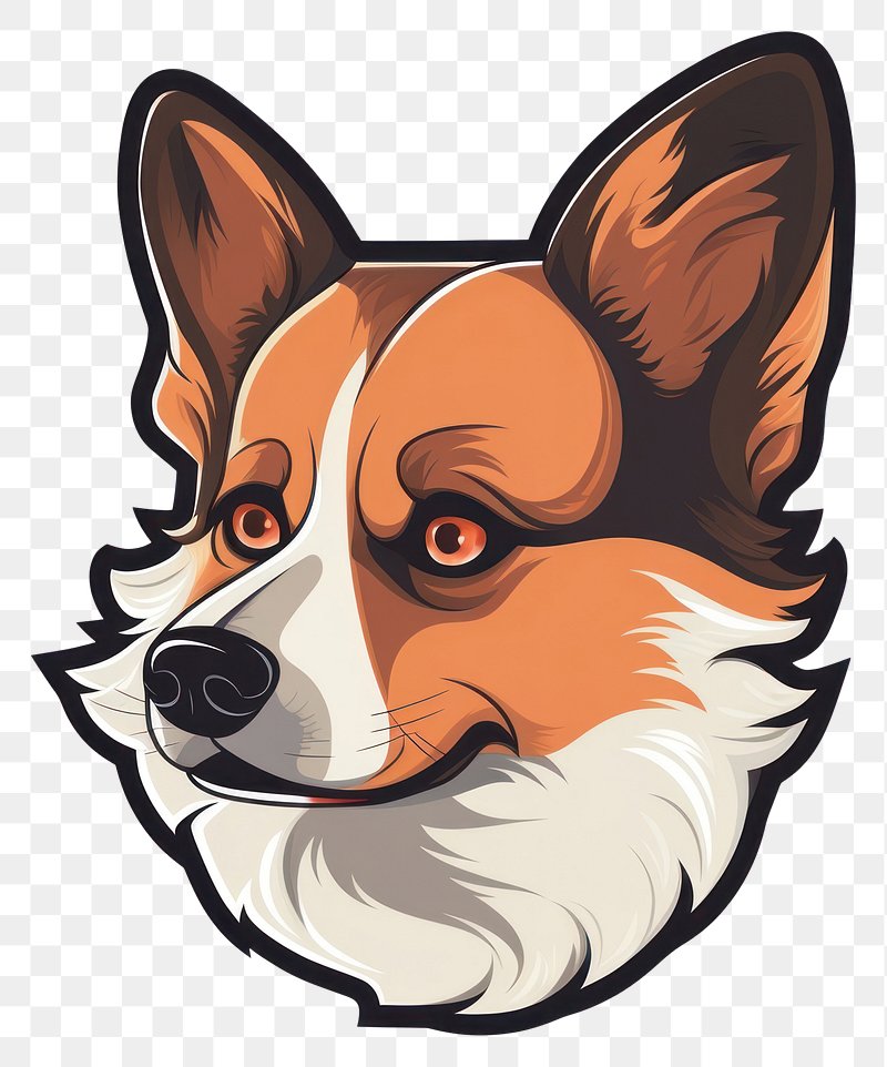 Bulldog face retro logo illustration | Free Vector - rawpixel