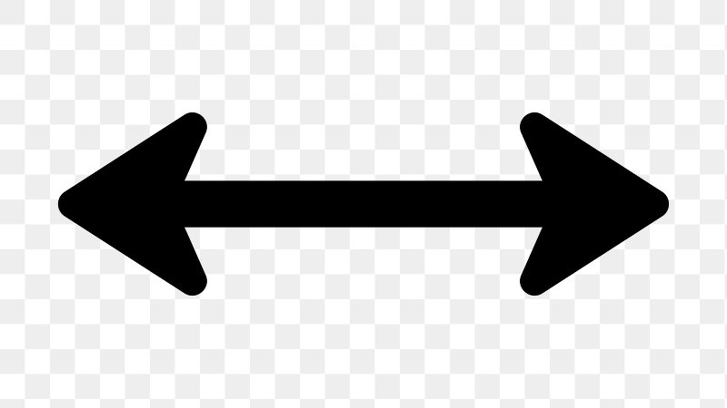 PNG Bidirectional black arrow symbol | Premium Icons - rawpixel