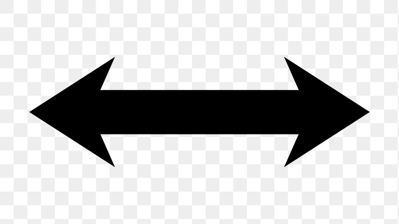 PNG Bidirectional arrow transparent illustration | Premium PNG - rawpixel