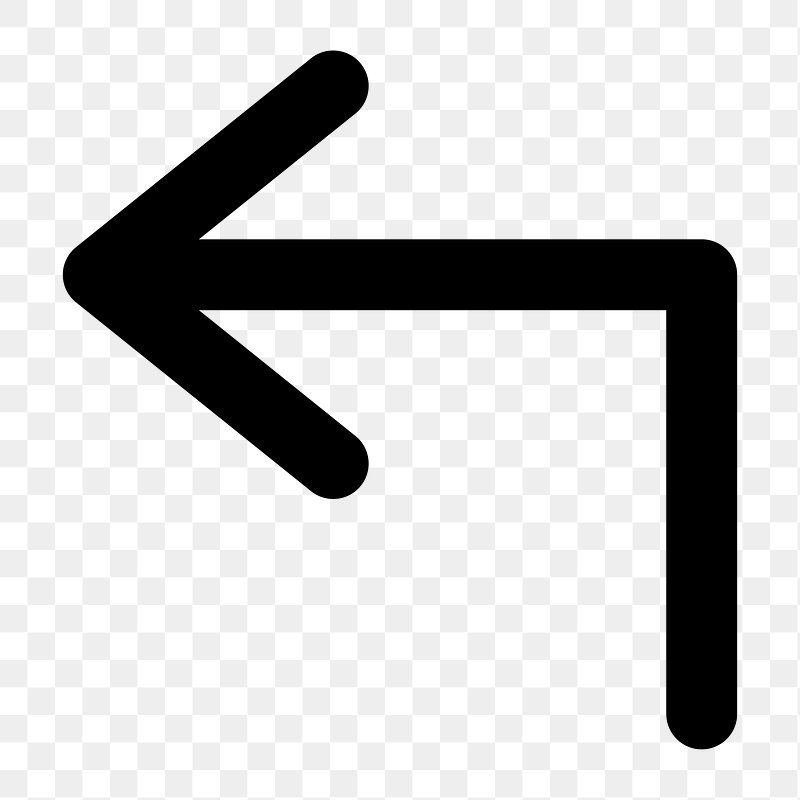 PNG Left turn arrow icon | Premium Icons - rawpixel