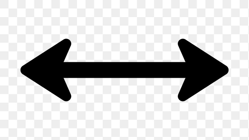 PNG Bidirectional black arrow symbol | Premium Icons - rawpixel