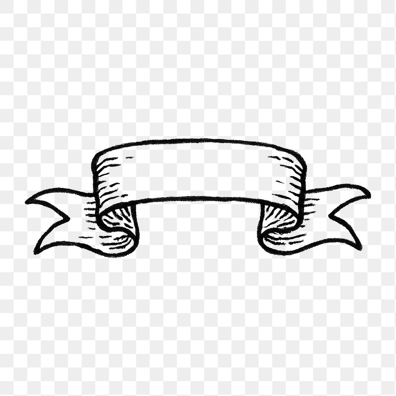 White Banner Vector Png