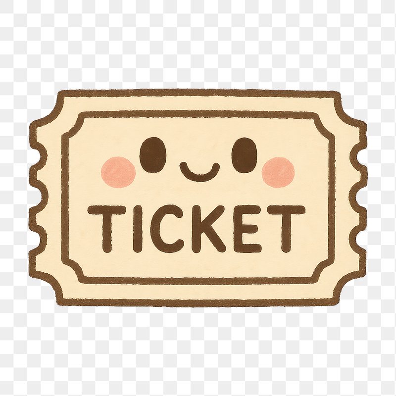 Ticket PNG Transparent Images | Free Photos, PNG Stickers, Wallpapers ...