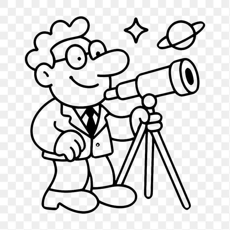 Telescope+drawing Space Images | Free Photos, PNG Stickers, Wallpapers ...