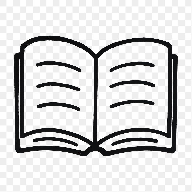 Book Outline PNG Images | Free Photos, PNG Stickers, Wallpapers ...