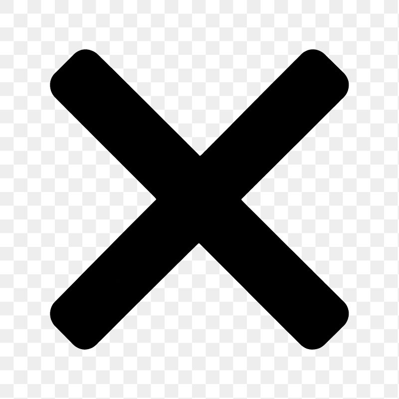 Bold+x+icon PNG Images | Free Photos, PNG Stickers, Wallpapers ...