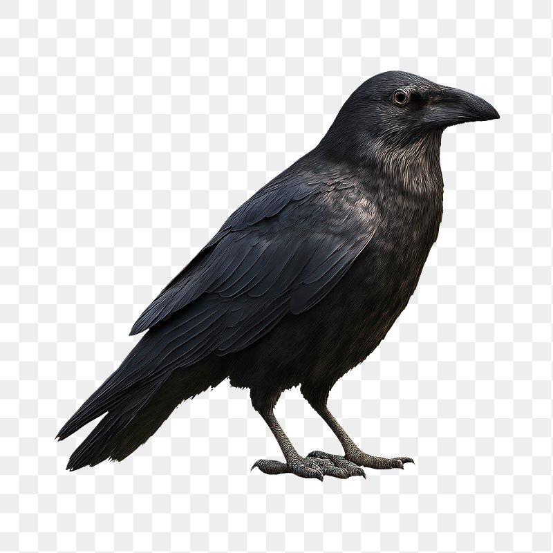 Crow Transparent Images | Free Photos, PNG Stickers, Wallpapers ...