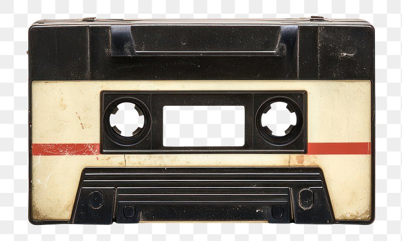 Retro Vintage Cassette Tape PNG Images | Free Photos, PNG Stickers ...