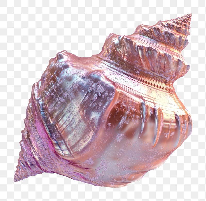 PNG Turquoise shell seashell shiny | Free PNG - rawpixel
