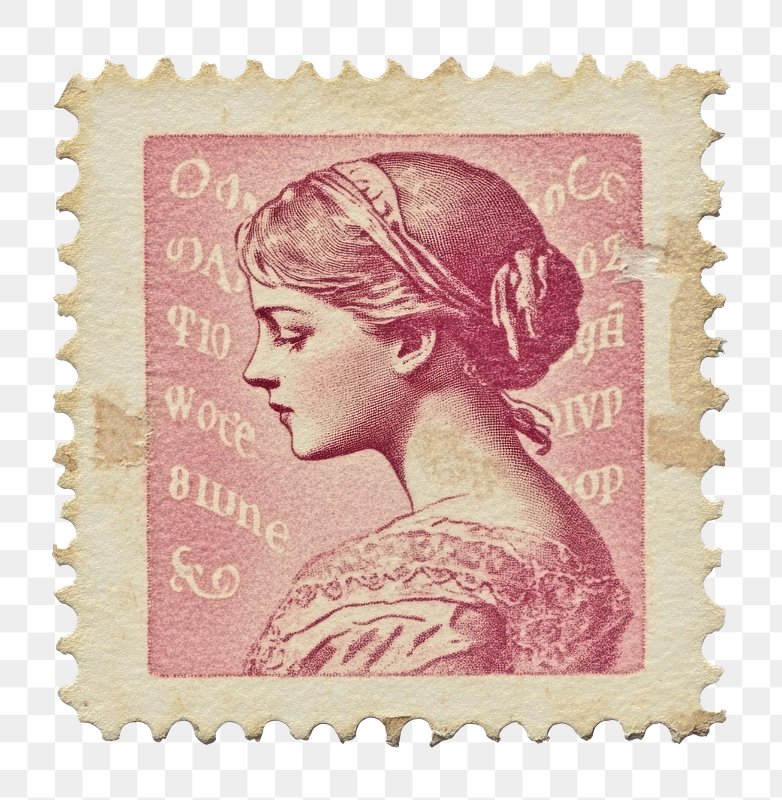 PNG Vintage postage stamp background | Premium PNG - rawpixel