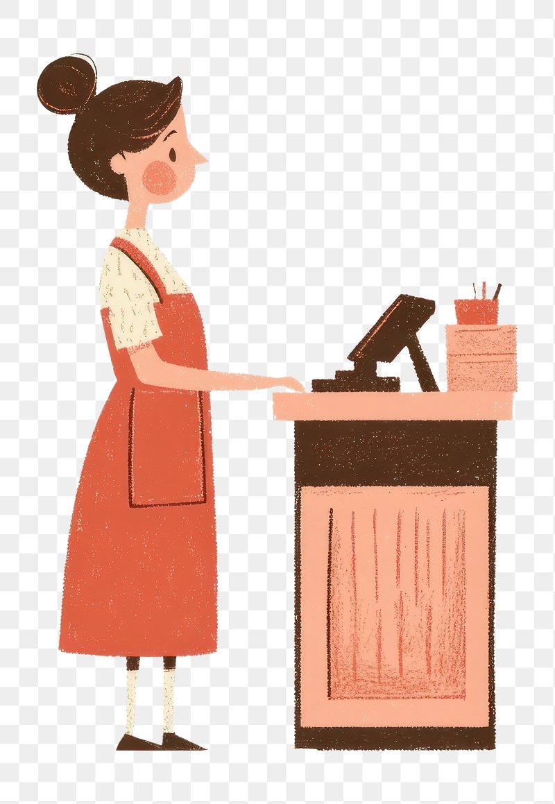 Cashier PNG Images | Free Photos, PNG Stickers, Wallpapers ...