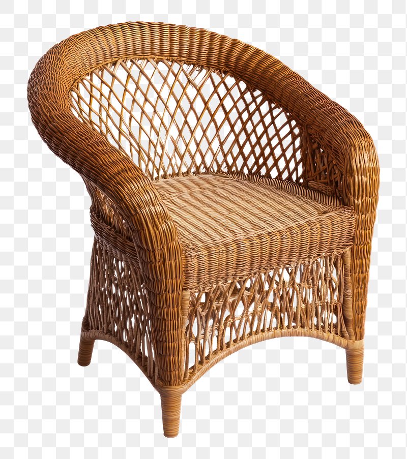 Blank notebook on wicker chair | Free Photo - rawpixel