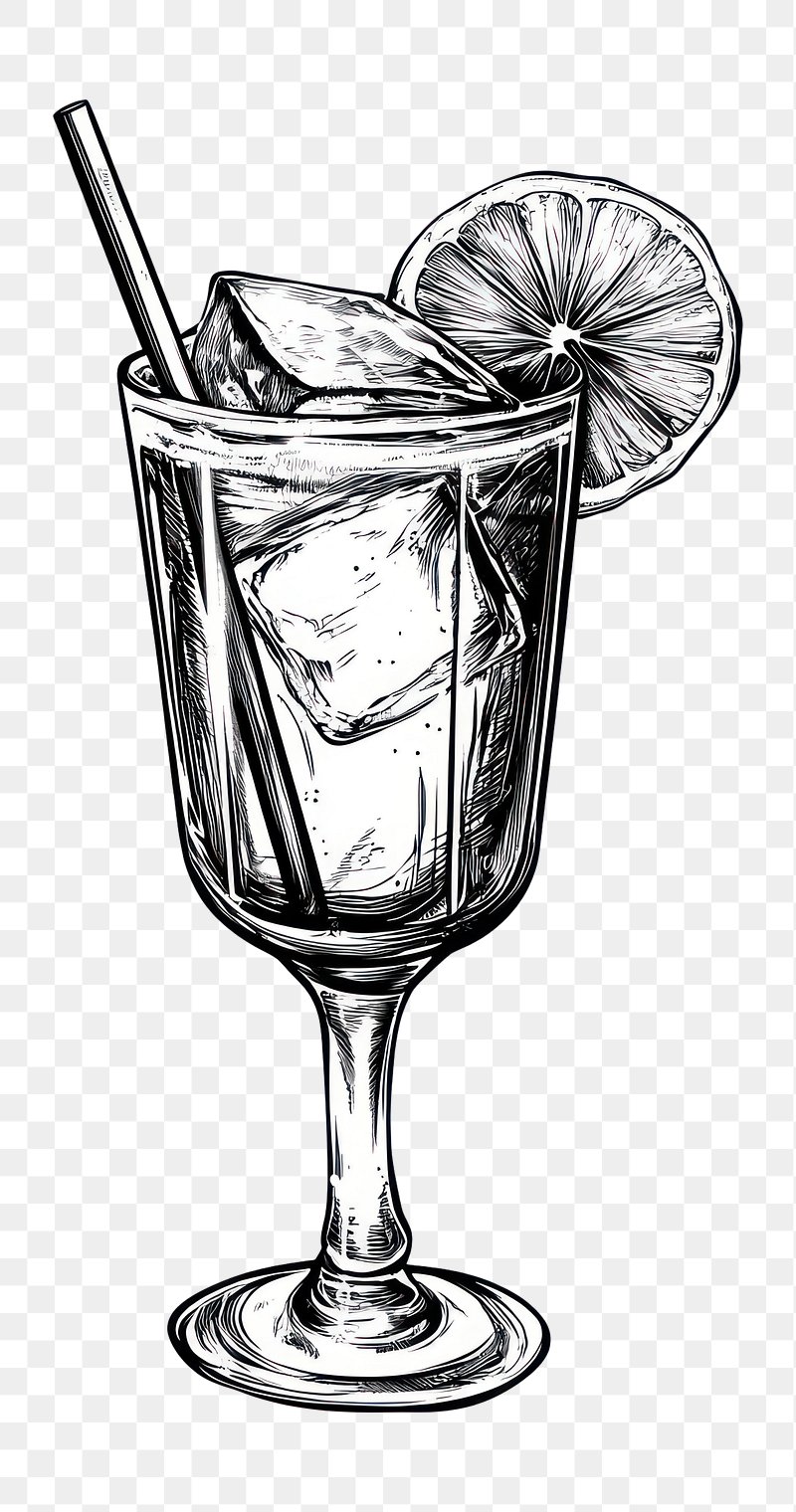 Cocktails Drawings PNG Images | Free Photos, PNG Stickers, Wallpapers ...