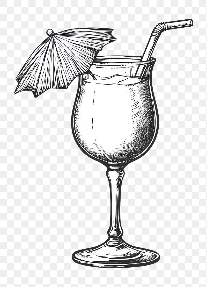 Cocktails Drawings PNG Images | Free Photos, PNG Stickers, Wallpapers ...