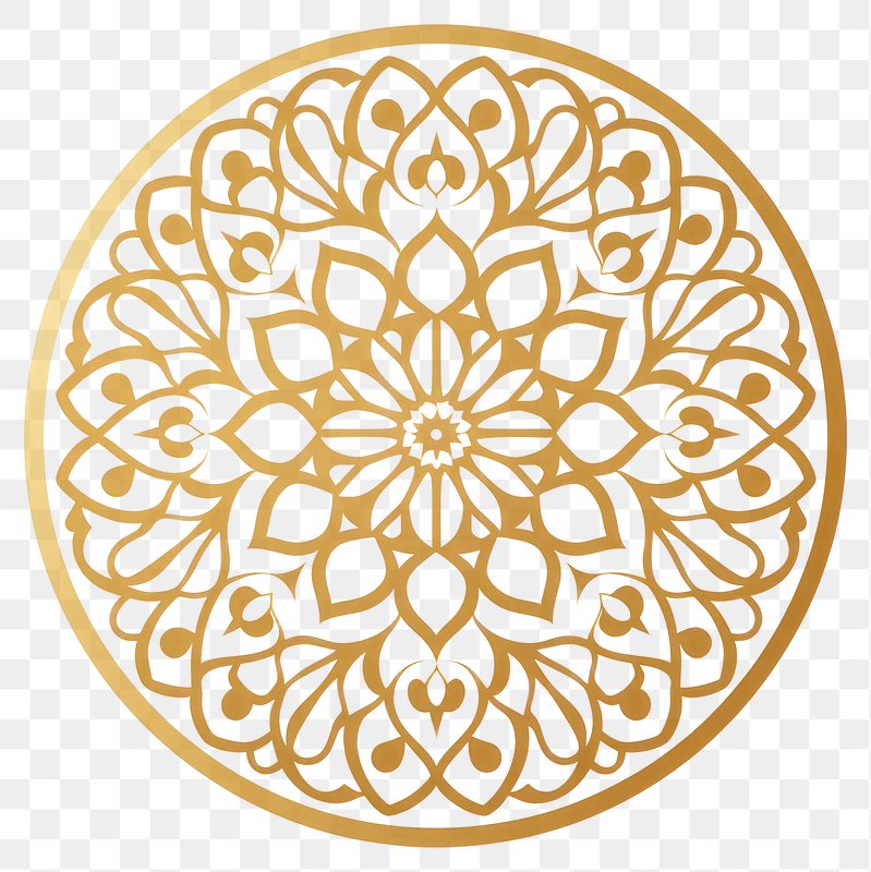 PNG Islamic ornament rounded circle | Free PNG - rawpixel
